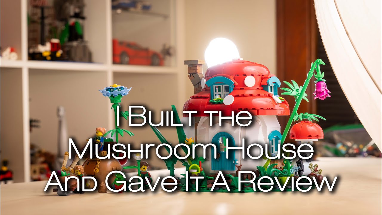 I built the Bricklink Designer Program Mushroom House - YouTube