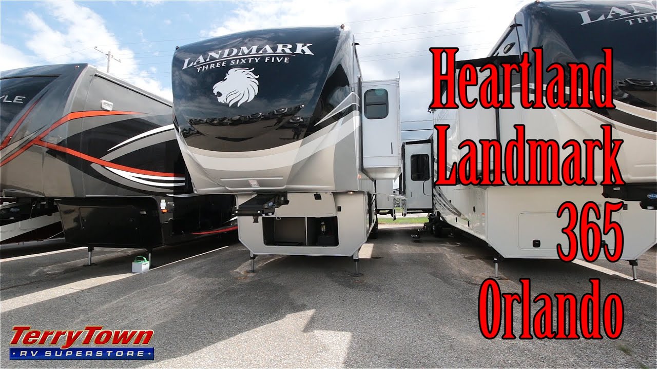 2017 Heartland Landmark 365 Orlando Walkthrough - YouTube