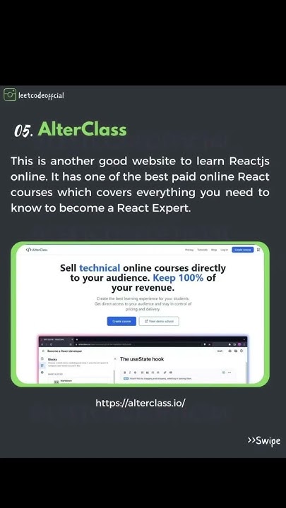 Websites To Learn React Js Programming Computerlanguage Programmer Youtube