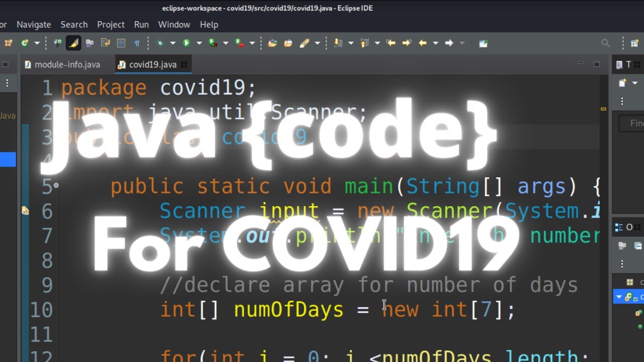 Simple Java Code For Covid 19 YouTube simple-java-code-for-covid-19-youtube