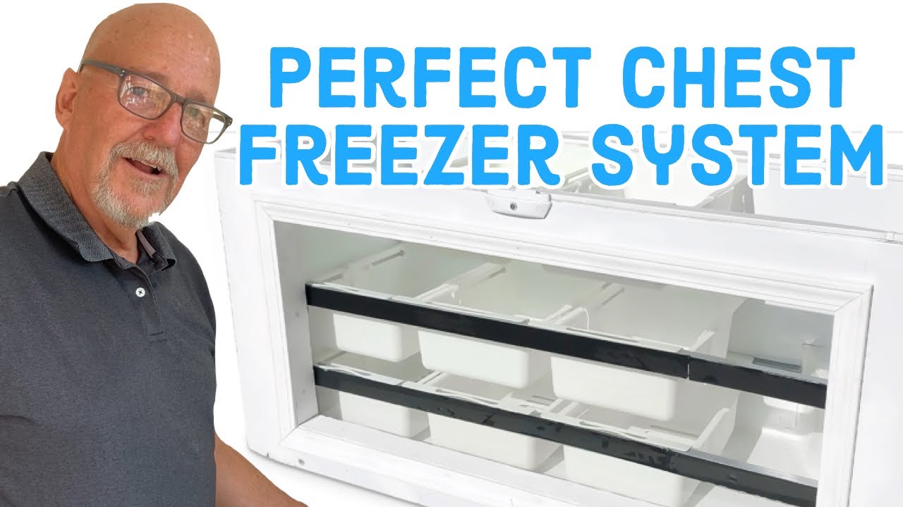 2021 Perfect Chest Freezer Storage Organization - YouTube