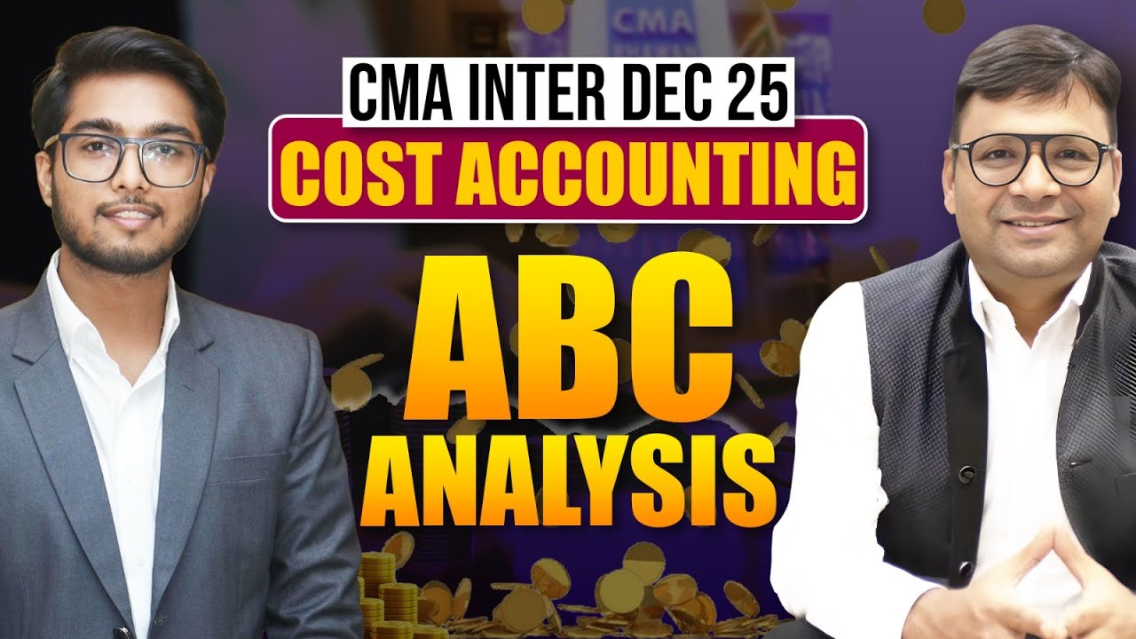 CMA Inter Cost Accounting Paper - 8 | ABC ANALYSIS | Dec 25 Attempt ...