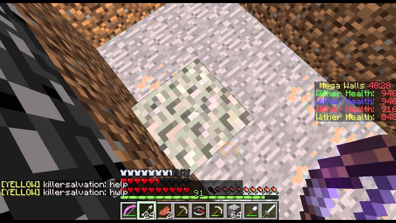 Minecraft Mini Game: MEGA WALLS! bubbo2000 - YouTube