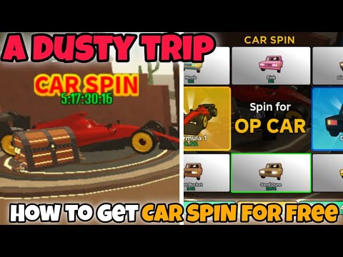 New Car Spin in a dusty trip | Roblox - YouTube