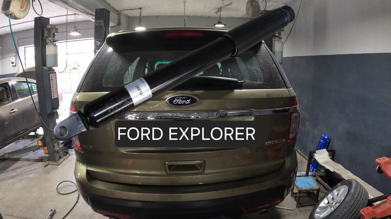 rear shock absorber replacement ... ford explorer 2011-2019 # ...