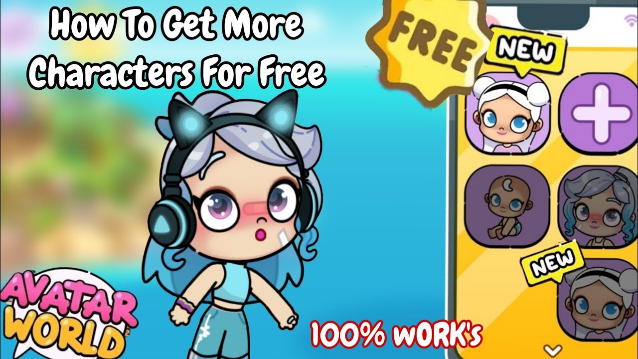 GET FREE AVATAR SLOTHS || HOW TO GET UNLIMITED CHARACTERS IN AVATAR ...