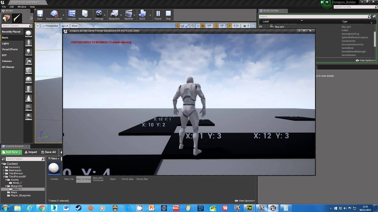 1d Array Used To Create Random Tiles In Ue4 Youtube 7581