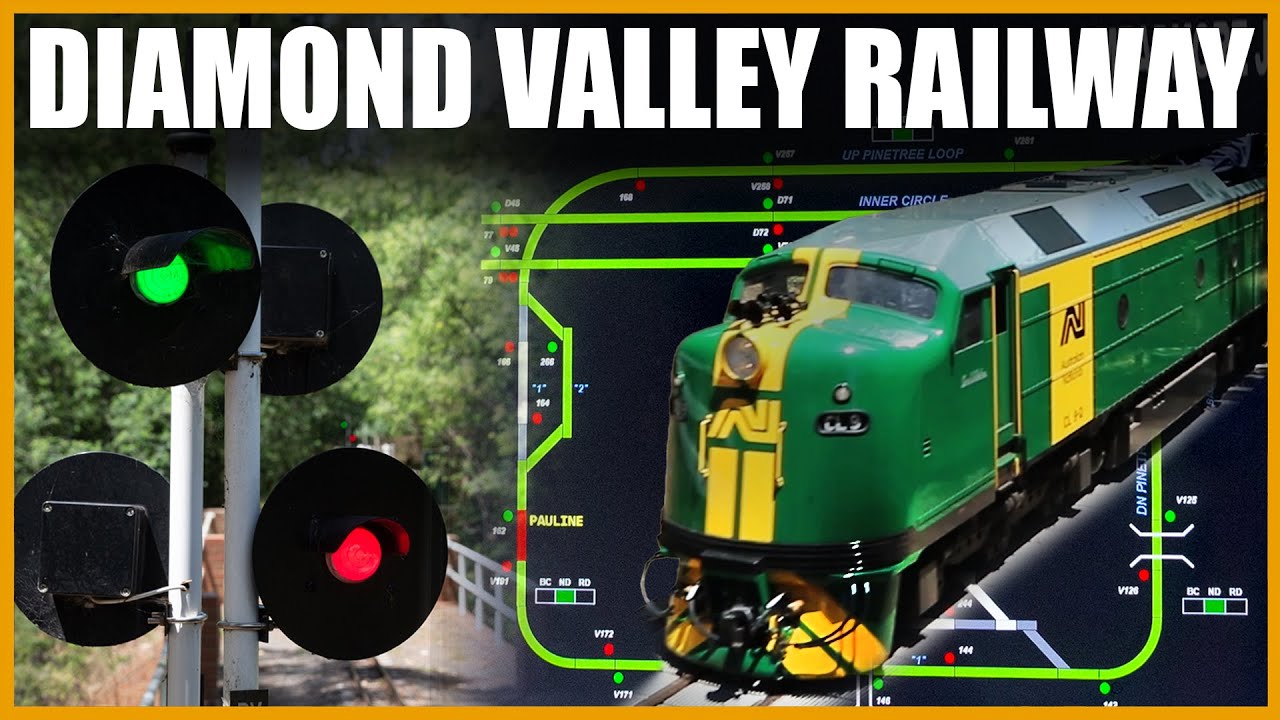 Miniature Trains In Melbourne // The Diamond Valley Railway! - YouTube