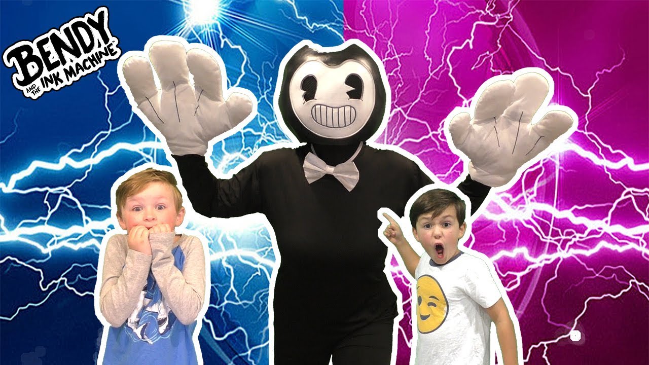 Bendy and the Ink Machine Extreme Hide and Seek In Real Life with ...