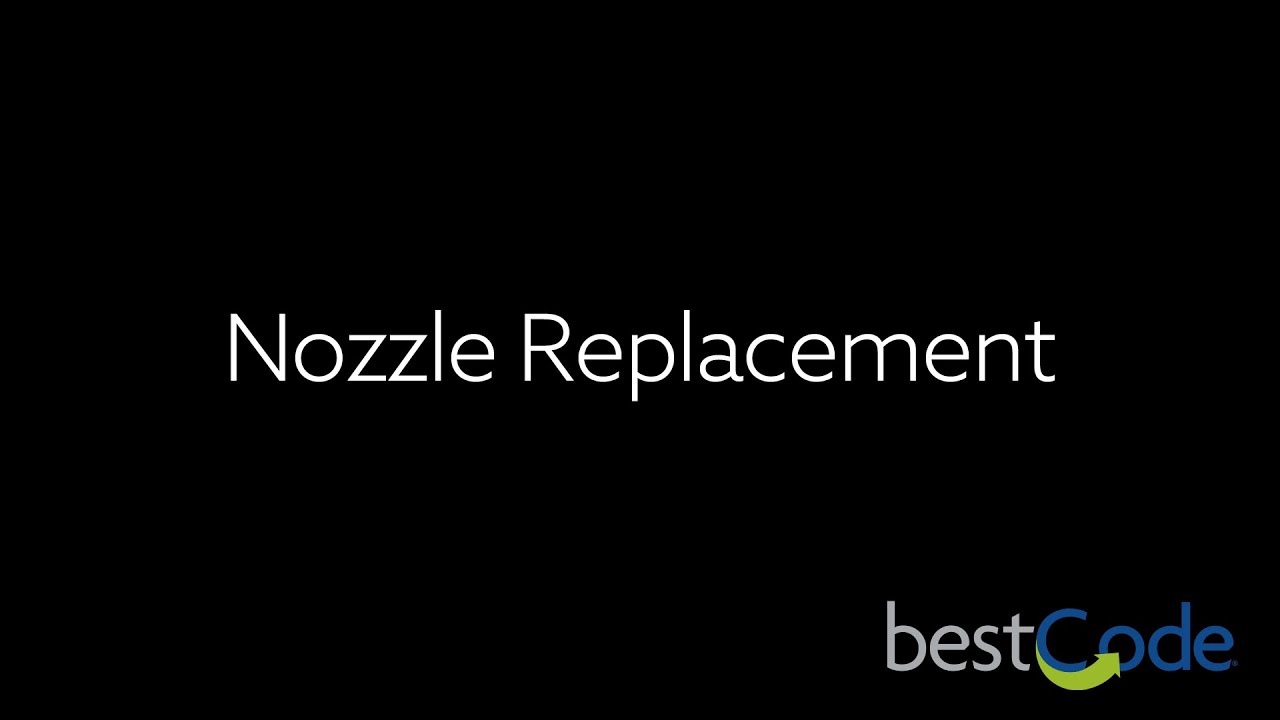 BestCode Nozzle Replacement - YouTube