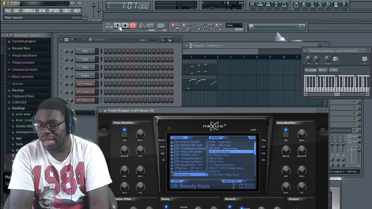 FL STUDIO how to make a beat making 101 with dave millions FL Studio ...