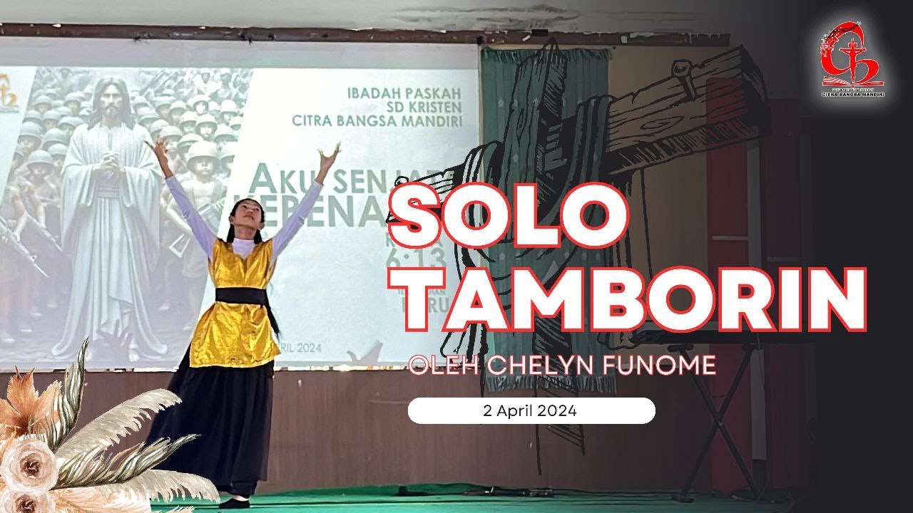 Chelyn Funome - Solo Tamborin 2024 - YouTube