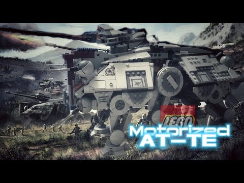 I motorized the LEGO Star Wars AT-TE Walker - YouTube