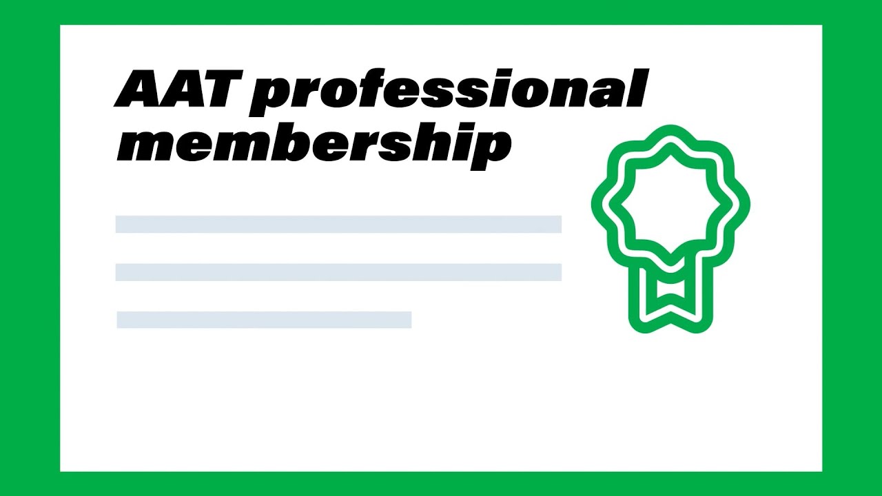 AAT | Your benefits as a professional member - YouTube