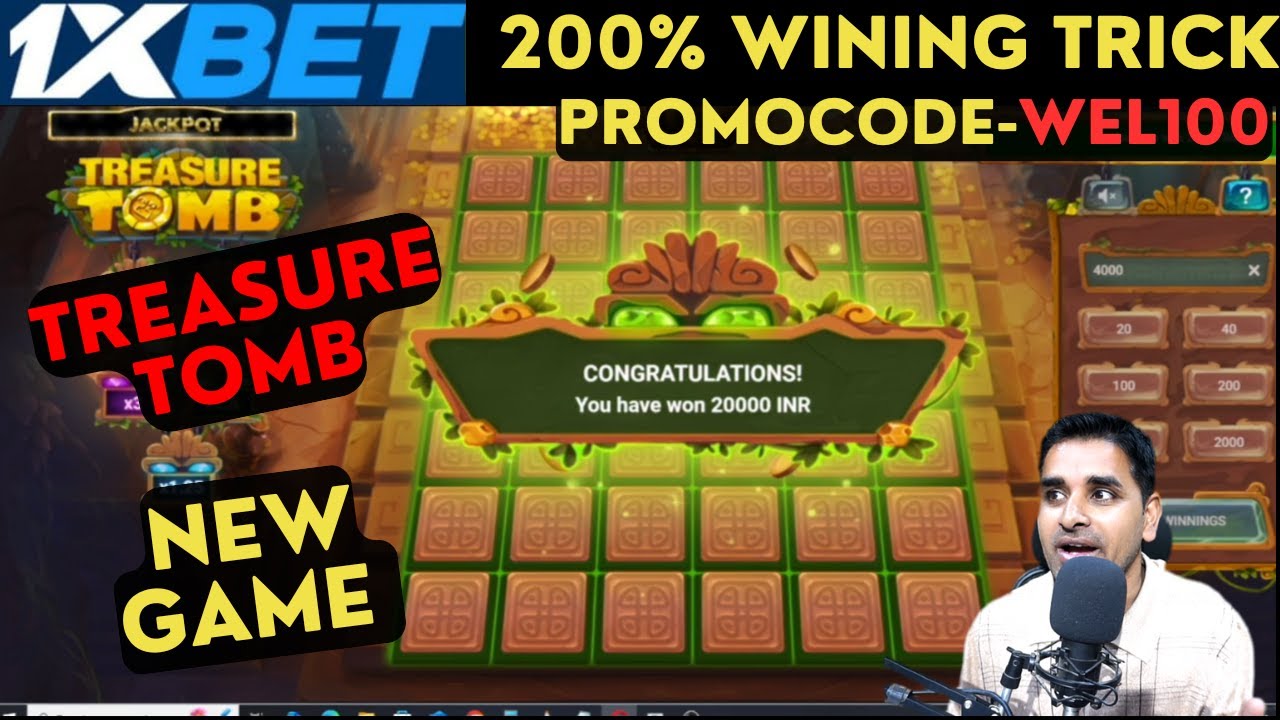 How to Play Treasure Tomb New Game | 1xbet Treasure Tomb Game | 1xbet Promo Code #1xbet - YouTube