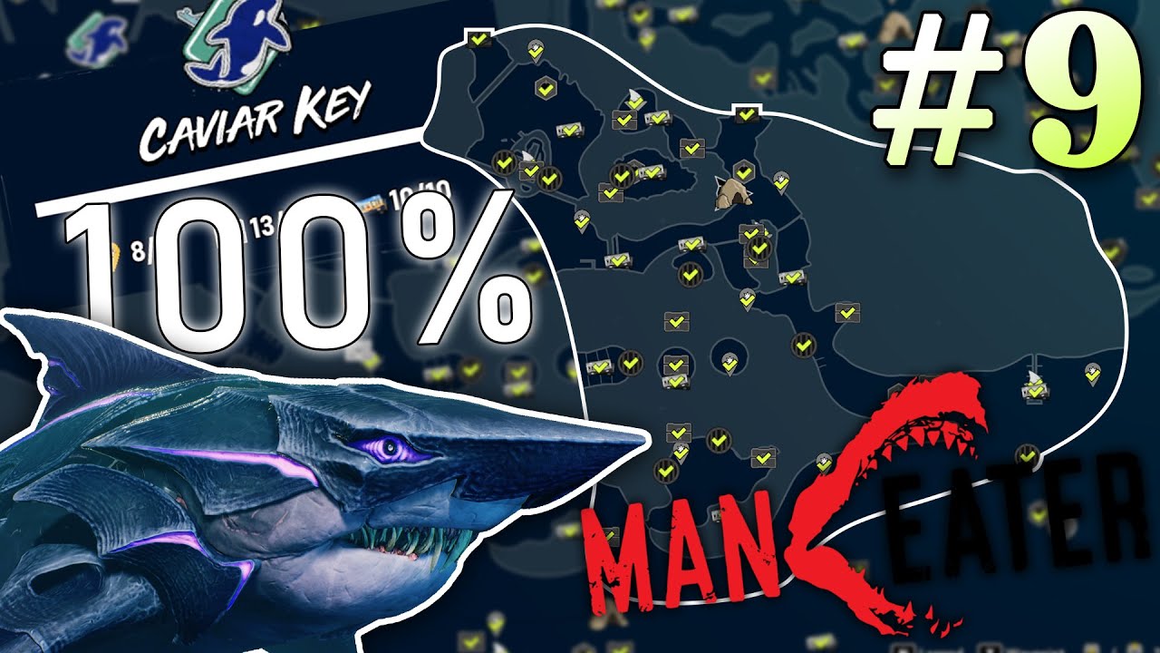 CAVIAR KEY 100%!! | Maneater - Episode 9 - YouTube