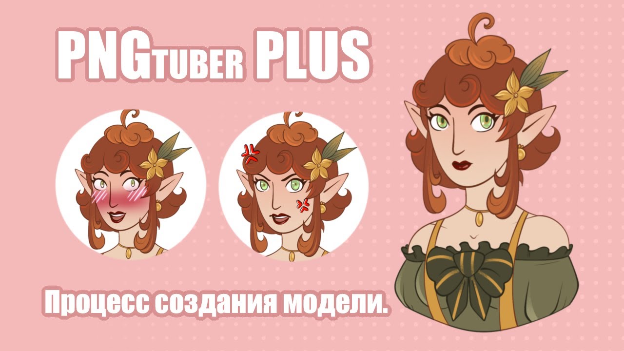 PNGtuber PLUS [Процесс создания модели.] - YouTube
