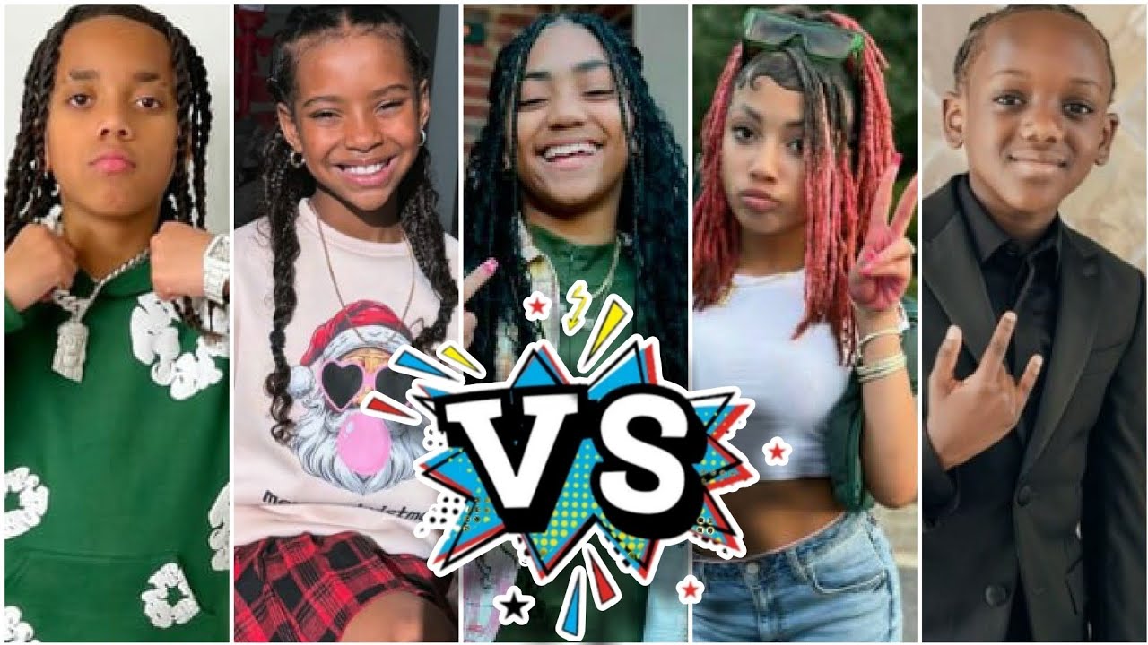 Grey's World (Grey Skye Evans) VS khalani Simon (Lani Love) VS Super Siah VS Dezy VS KD Da Kid ...