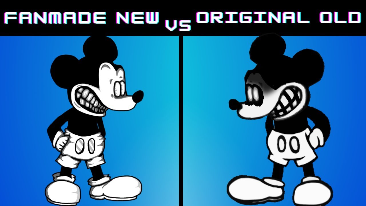 Friday Night Funkin'' VS Mickey Mouse Mod - Really Happy (Fanmade NEW ...