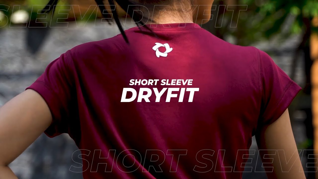 SHORT SLEEVE DRYFIT FOR WOMEN - YouTube