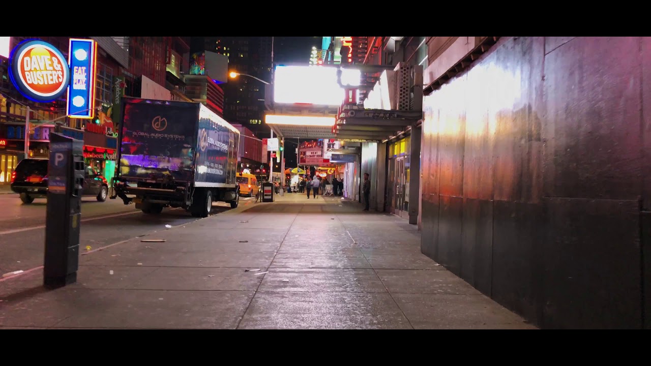 iPhone X with DJI OSMO MOBILE 2 - NYC Time Square Video Test 4K ...