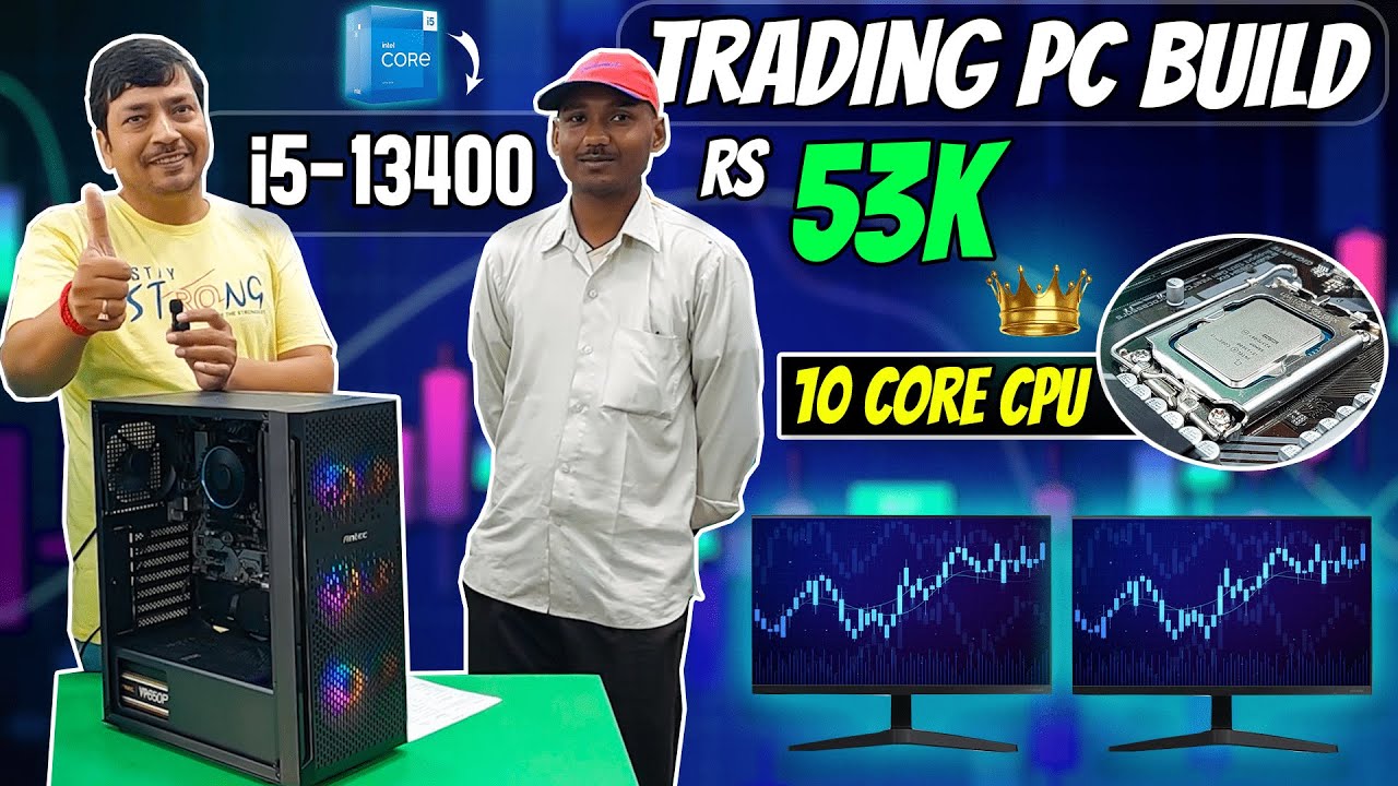 13th GEN CPU BUILD FOR "TRADING" | WITHOUT GPU PC Build For Traders ...