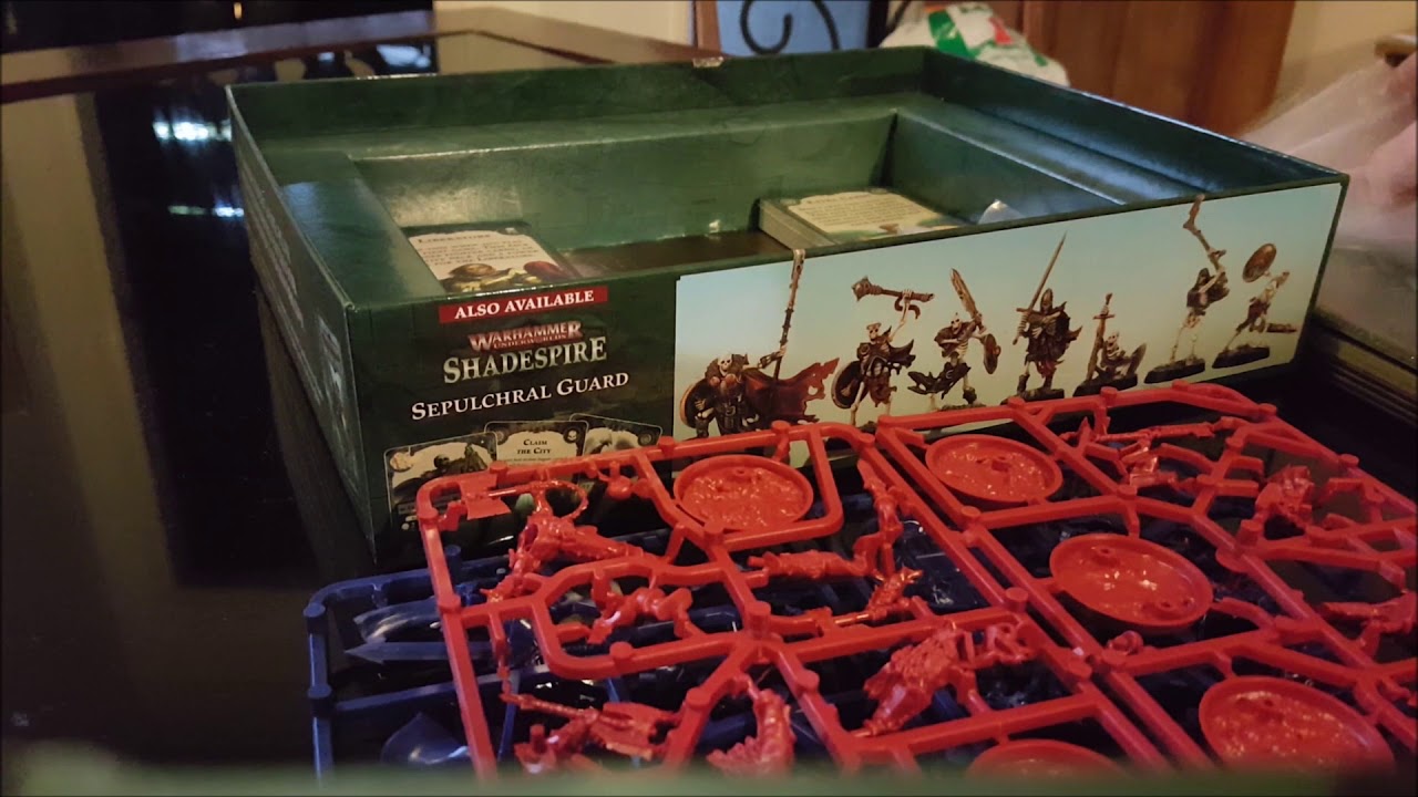 Shadespire- Unboxing plus bonus citadel clippers review - YouTube