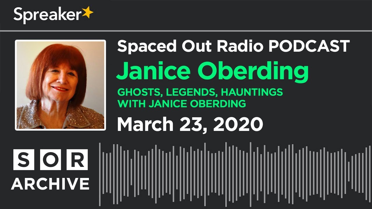 Janice Oberding - Ghosts, Legends, Hauntings with Janice Oberding - YouTube