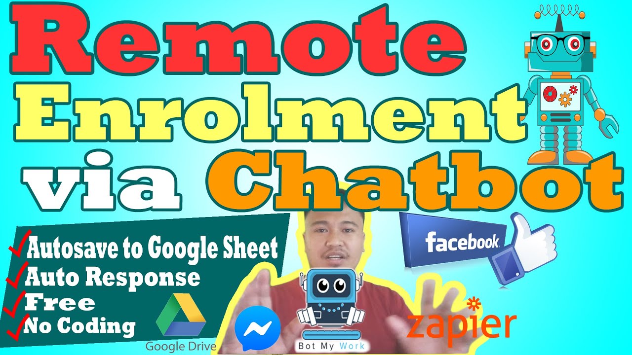 How To Use Chatbot On Messenger For Remote Enrolment NO CODING EASY how-to-use-chatbot-on-messenger-for-remote-enrolment-no-coding-easy