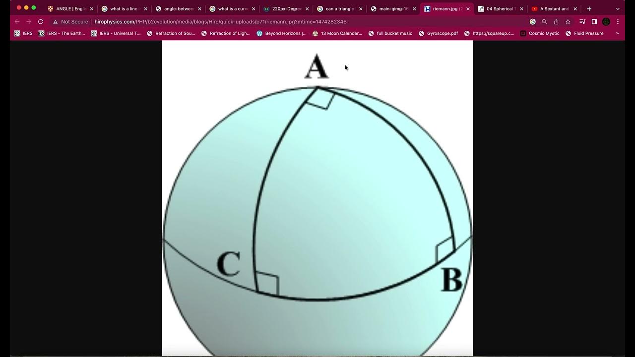 Do Spherical Triangles Exist ? NO - YouTube