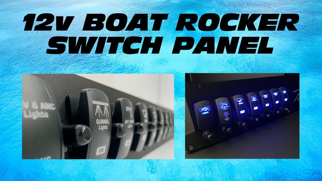 12v Boat Rocker Switch Panel - Basic Information - YouTube