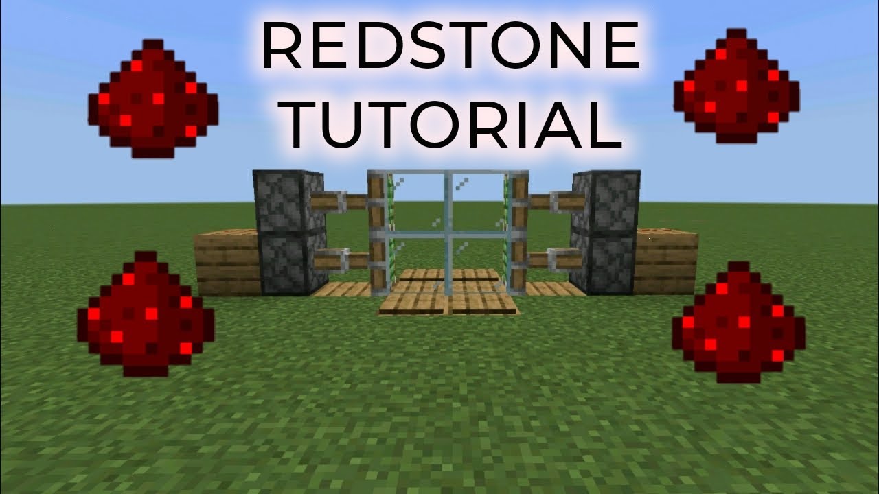 Minecraft 1.19: Redstone Tutorial - Compact 2x2 Piston Door - YouTube