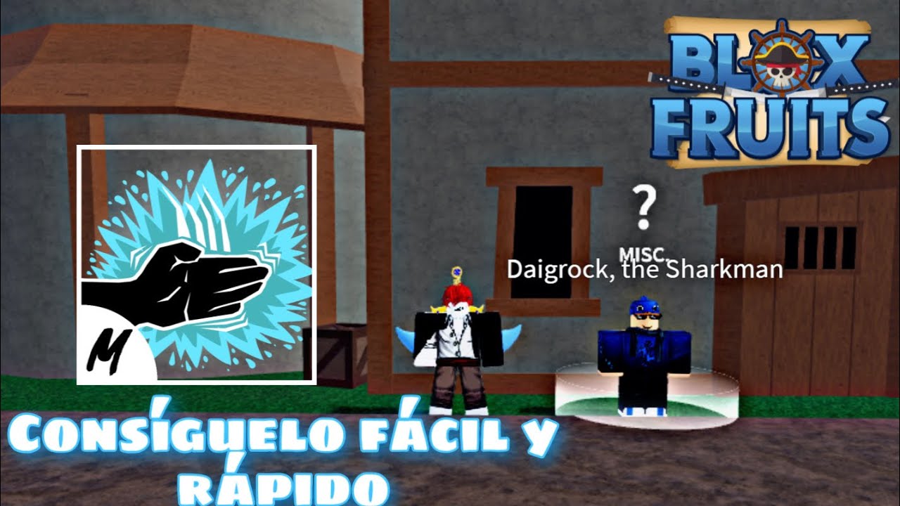 COMO CONSEGUIR EL SHARKMAN KARATE / BLOX FRUIT - YouTube