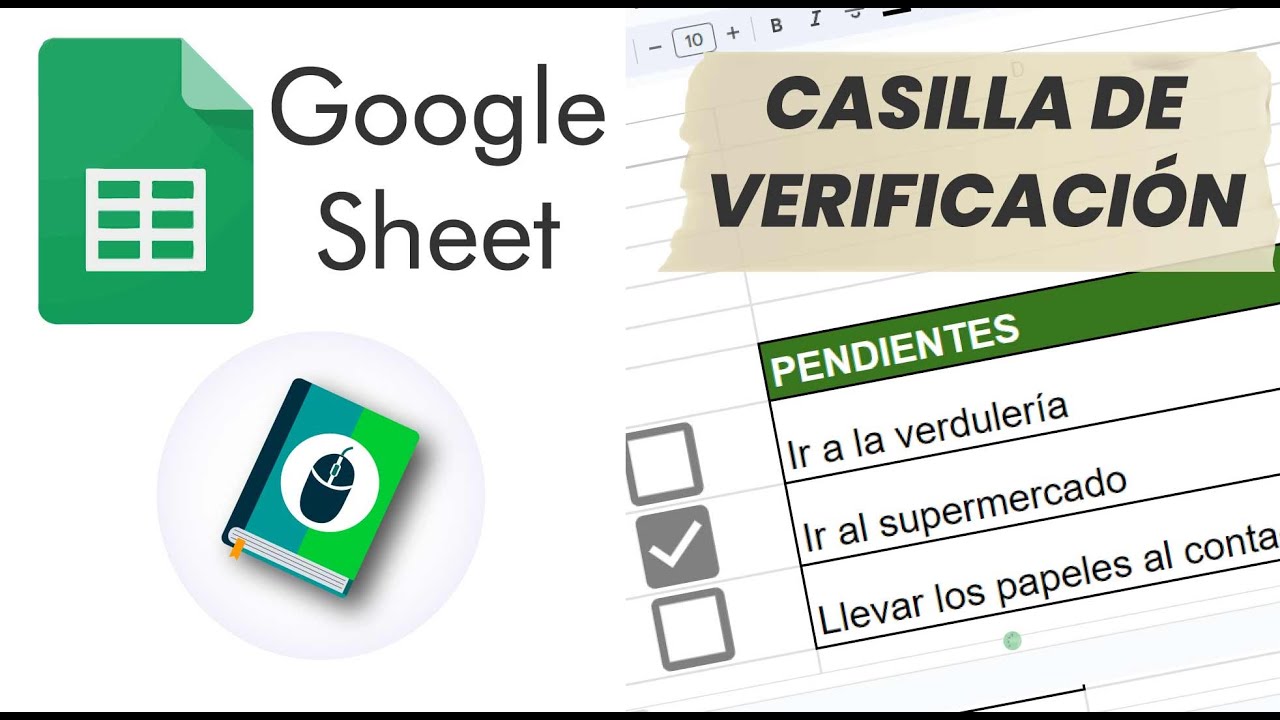 Cómo agregar una casilla de verificación o checkbox en hojas de cálculo ...