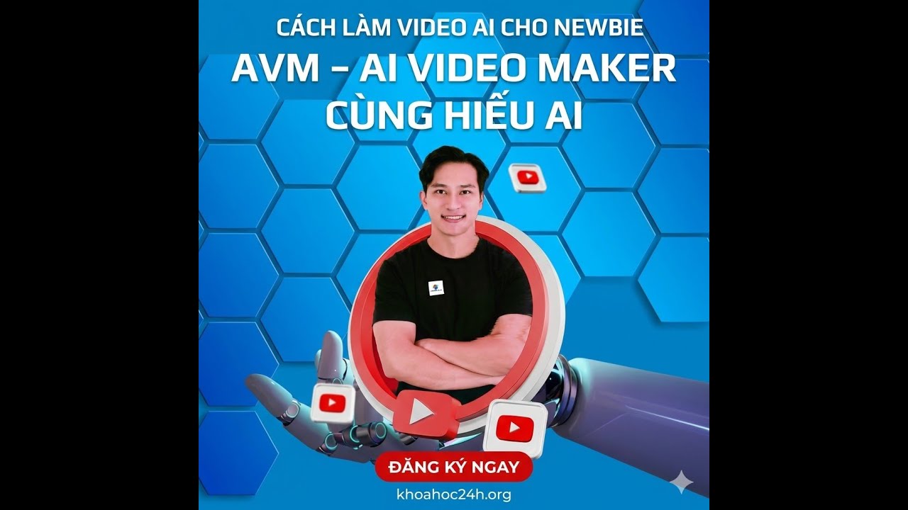 Khóa Học AVM – AI VIDEO MAKER Cùng Hiếu AI - Tạo text và voice cho ...