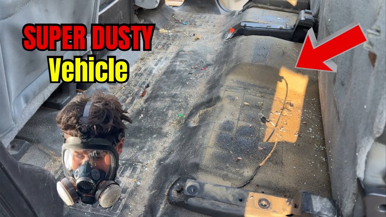 Deep Cleaning A Super DIRTY Work Truck | Sleek Auto Detail - YouTube
