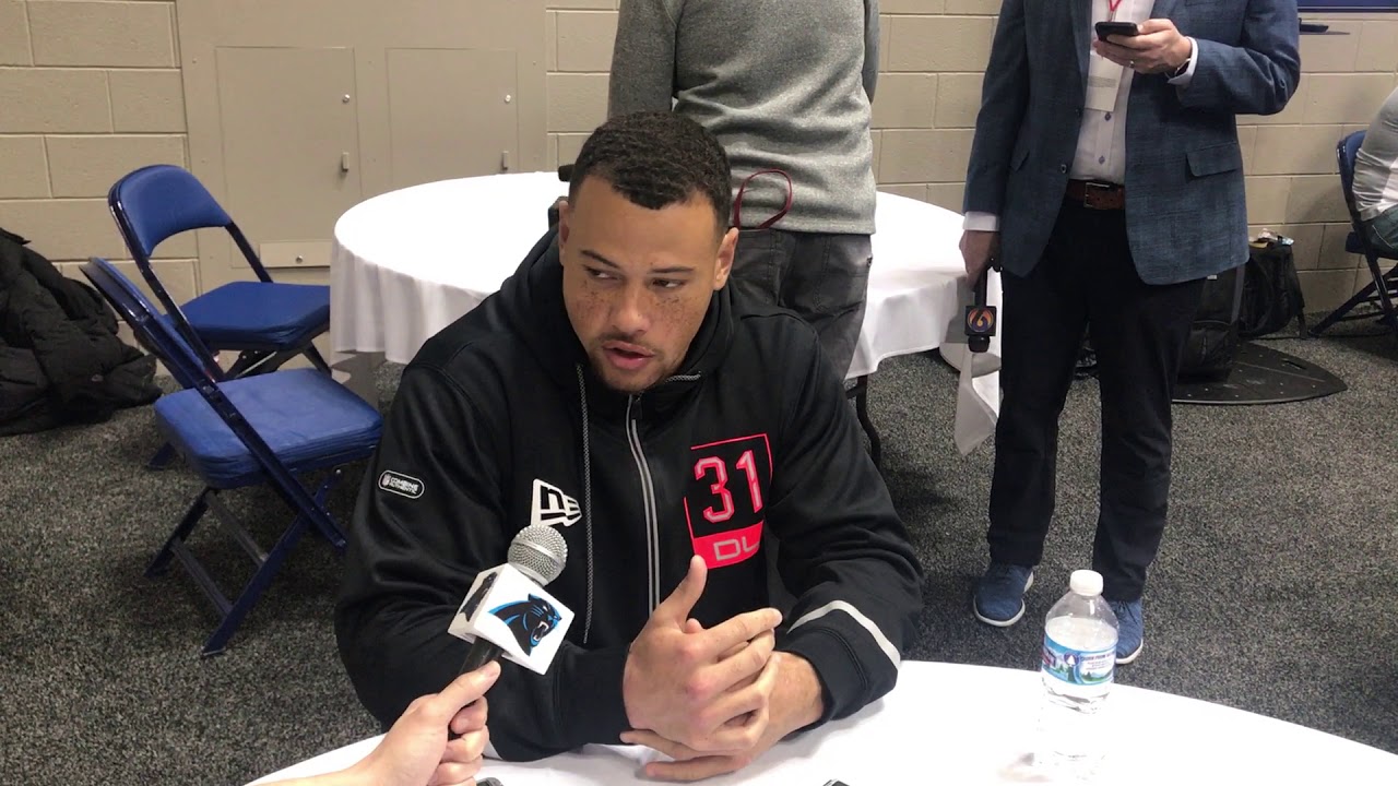 Charlotte EDGE Alex Highsmith 2/27/20 | 2020 NFL Combine | Steelers ...