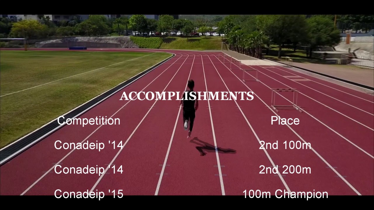 Mexican Sprinter- Eduardo Rios - YouTube