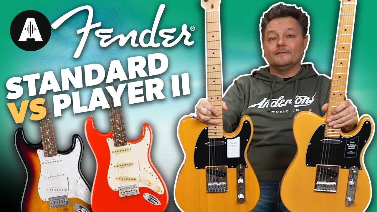 NEW Fender Standard vs Fender Player II - What are the Differences ...
