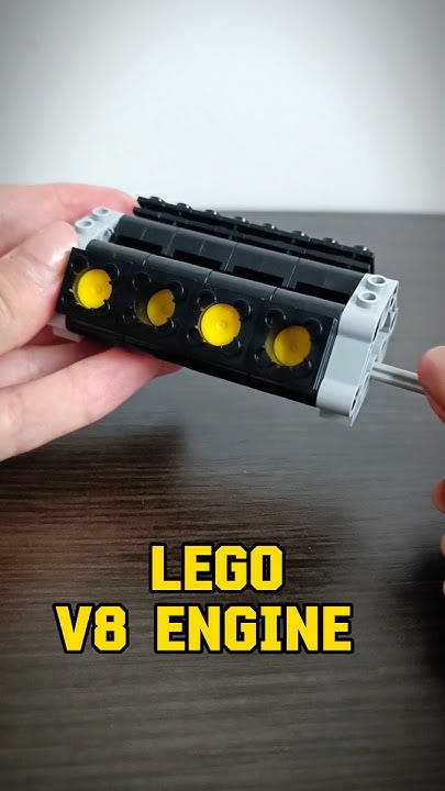 Lego Technic MOC V8 Engine from AliExpress - YouTube