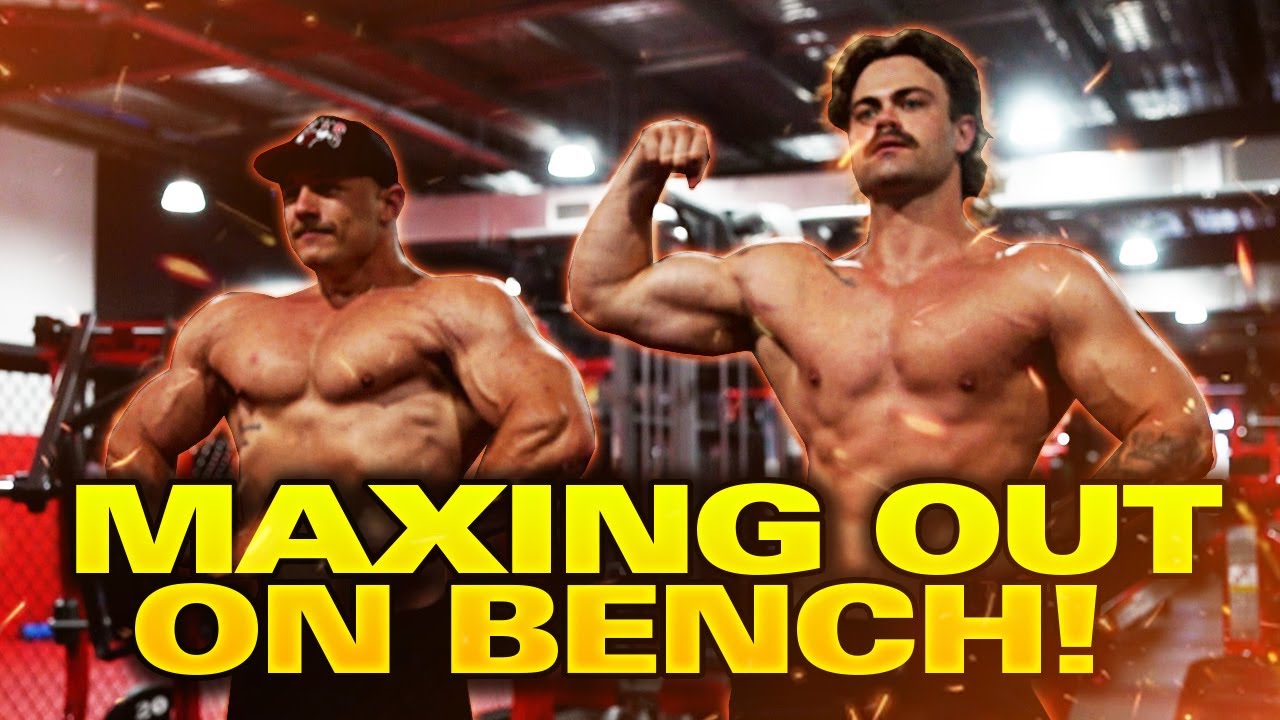 MAXING OUT ON BENCH (INSANE NUMBERS PUSHED) - YouTube