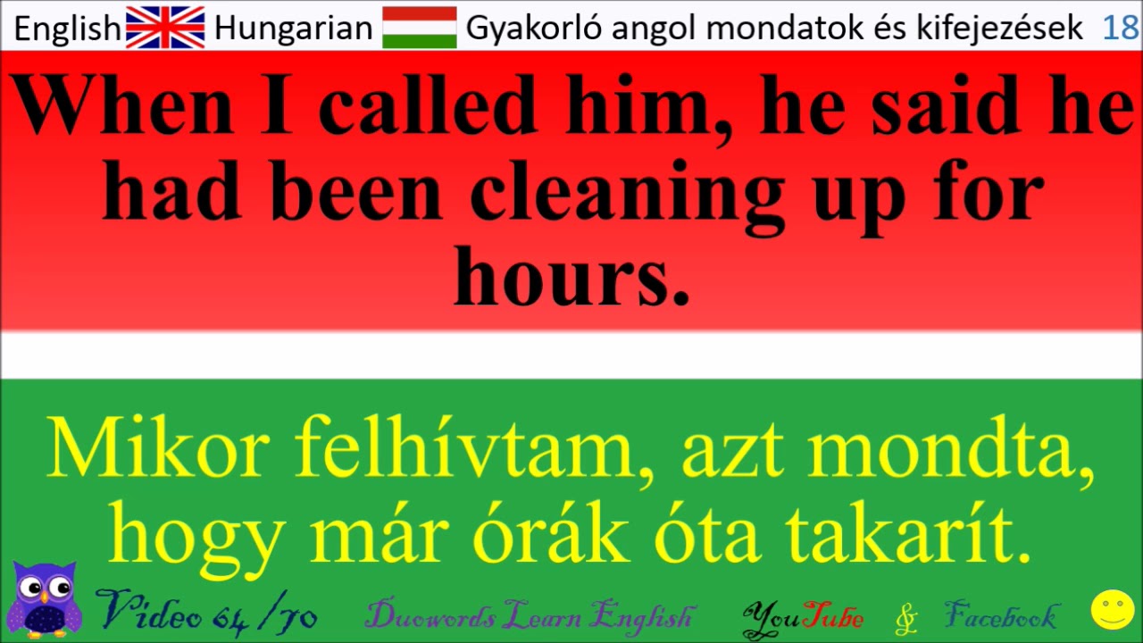 64 Több mint 2000 gyakorló angol mondat és kifejezés angol oktató ...