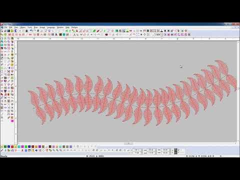 How To Use Place On Line In Stitchmax. (0175) - YouTube