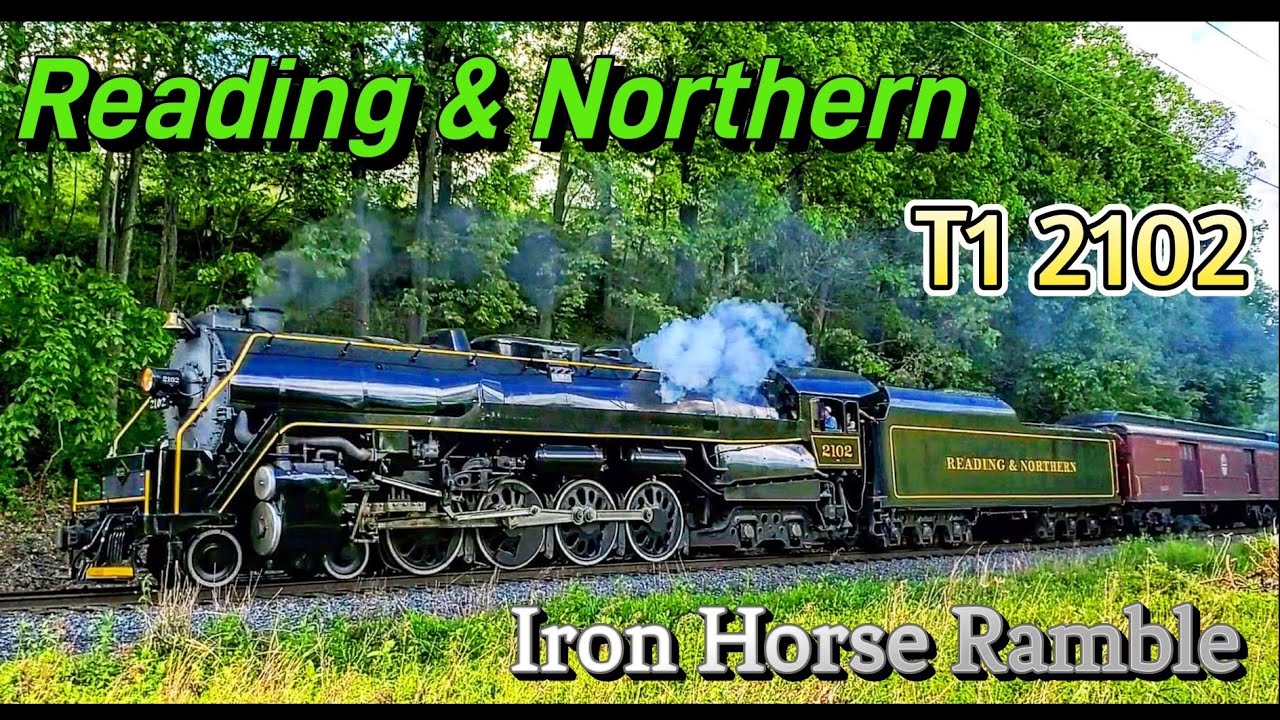 Reading & Northern T1 2102, Iron Horse Ramble. - YouTube
