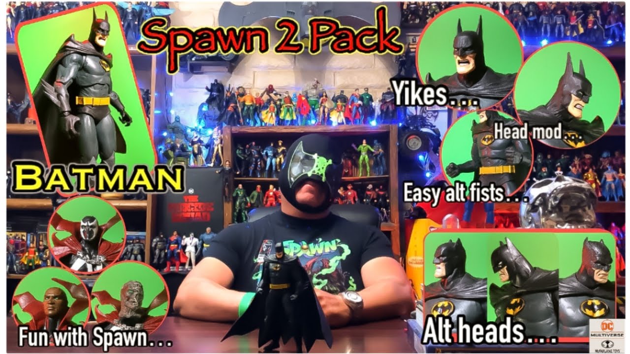 McFarlane Spawn 2 Pack: Batman - YouTube