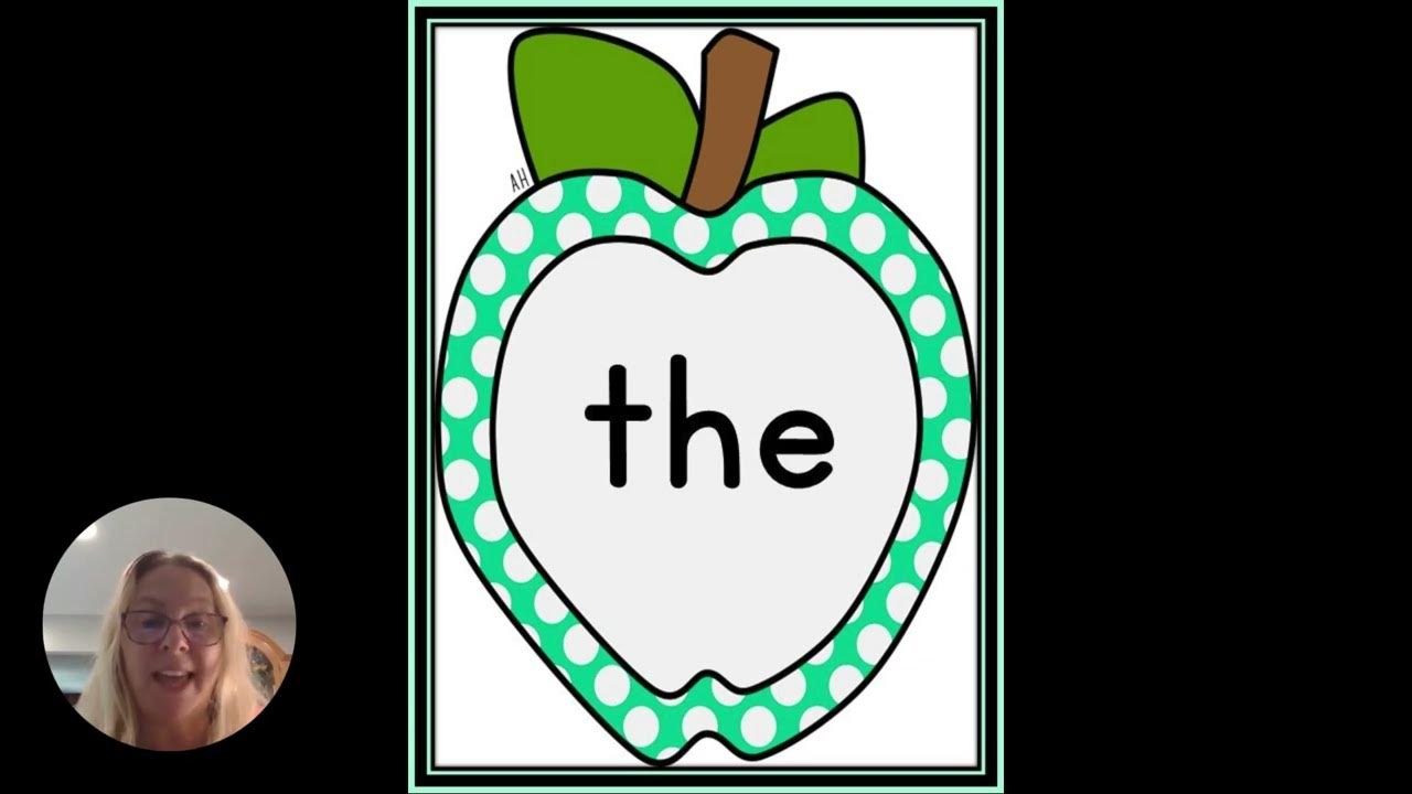 Master Dolch Pre-Primer Sight Words with Turquoise Dot Apple Flashcards ...