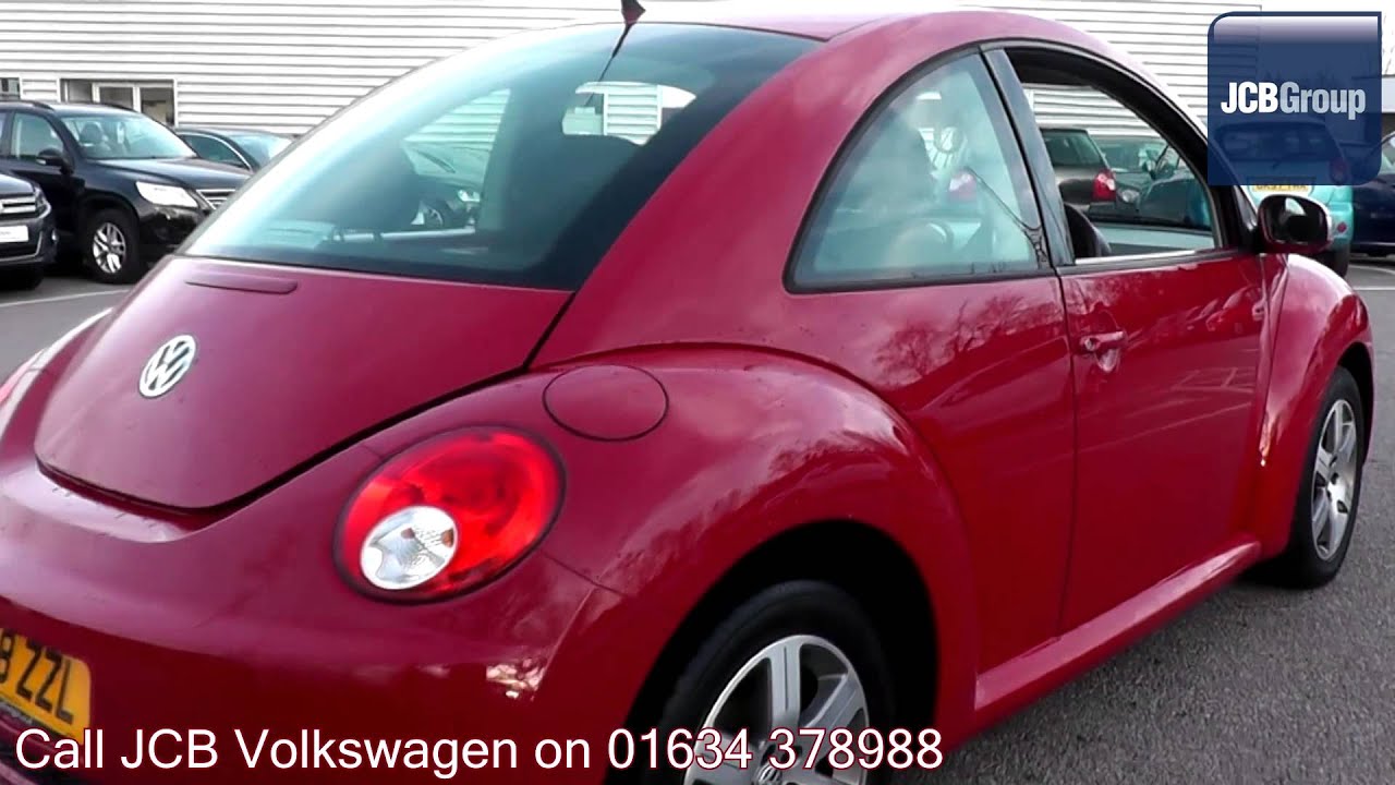 2008 Volkswagen Beetle Luna 1.6l Salsa Red EY58ZZL for sale at JCB VW ...