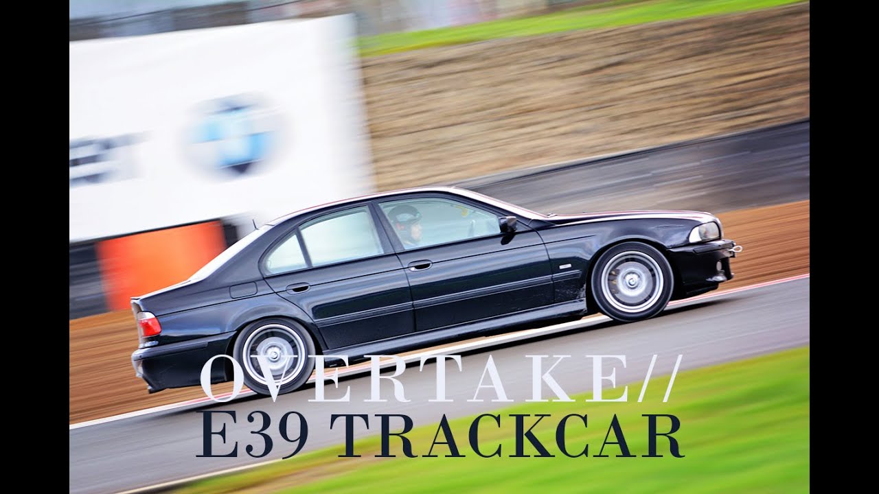 BMW E39 Track Car at Bedford Autodrome... laps in the rain! - YouTube