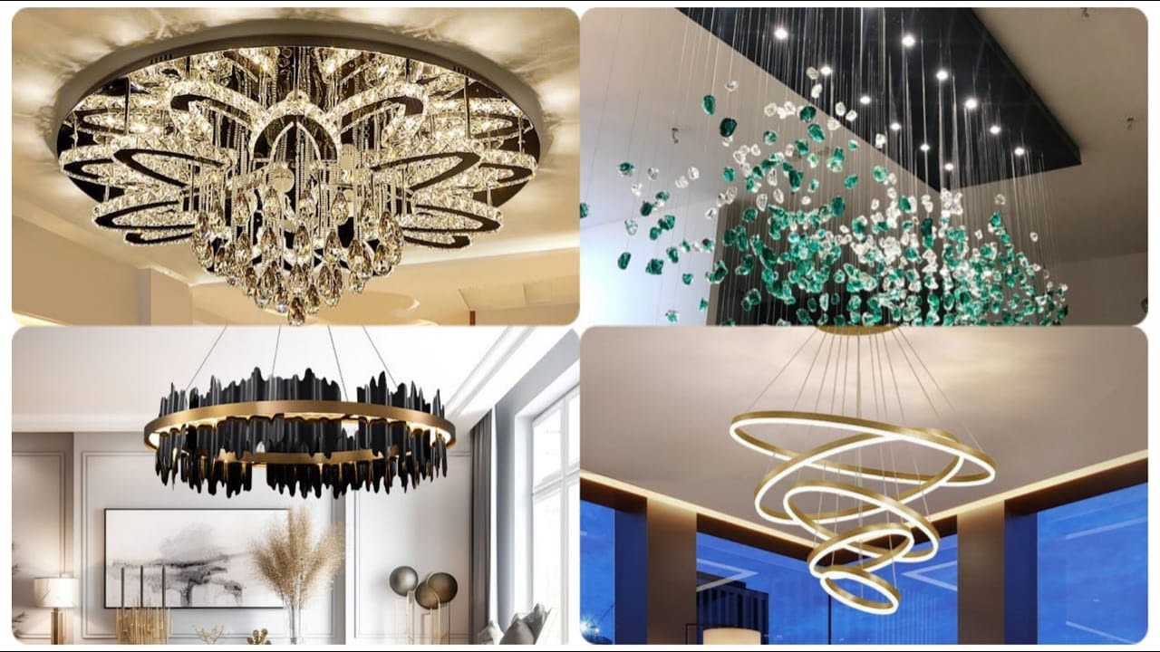 Modern Living Room Dining Room Crystal Chandeliers || Modern Windfall ...