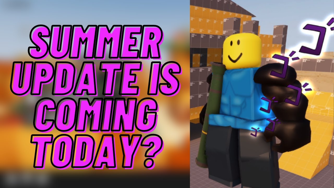 ARSENAL SUMMER UPDATE IS COMING TODAY? (ROBLOX ARSENAL) - YouTube